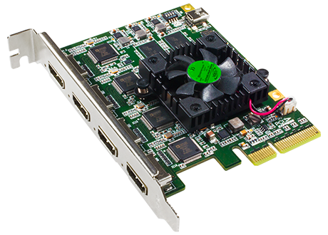 4路PCI-E 1080 P60 HDMI高清视频采集卡 - 武汉思非电子技术有限公司